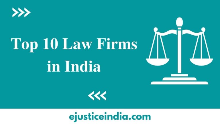 Unveiling the Powerhouses: Top 10 Law Firms in India - E-Justice India